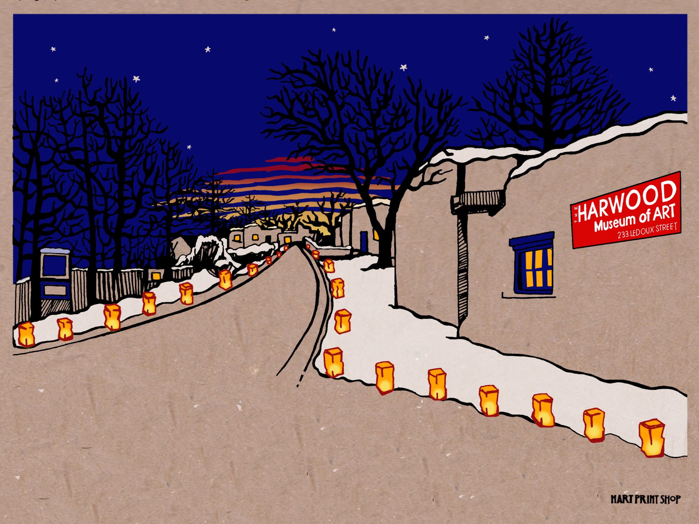 Lighting Ledoux - Harwood Museum of Art