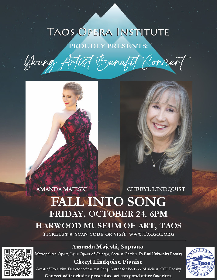 Taos Opera Institute Presents: Fall Into Song - Harwood Museum of Art