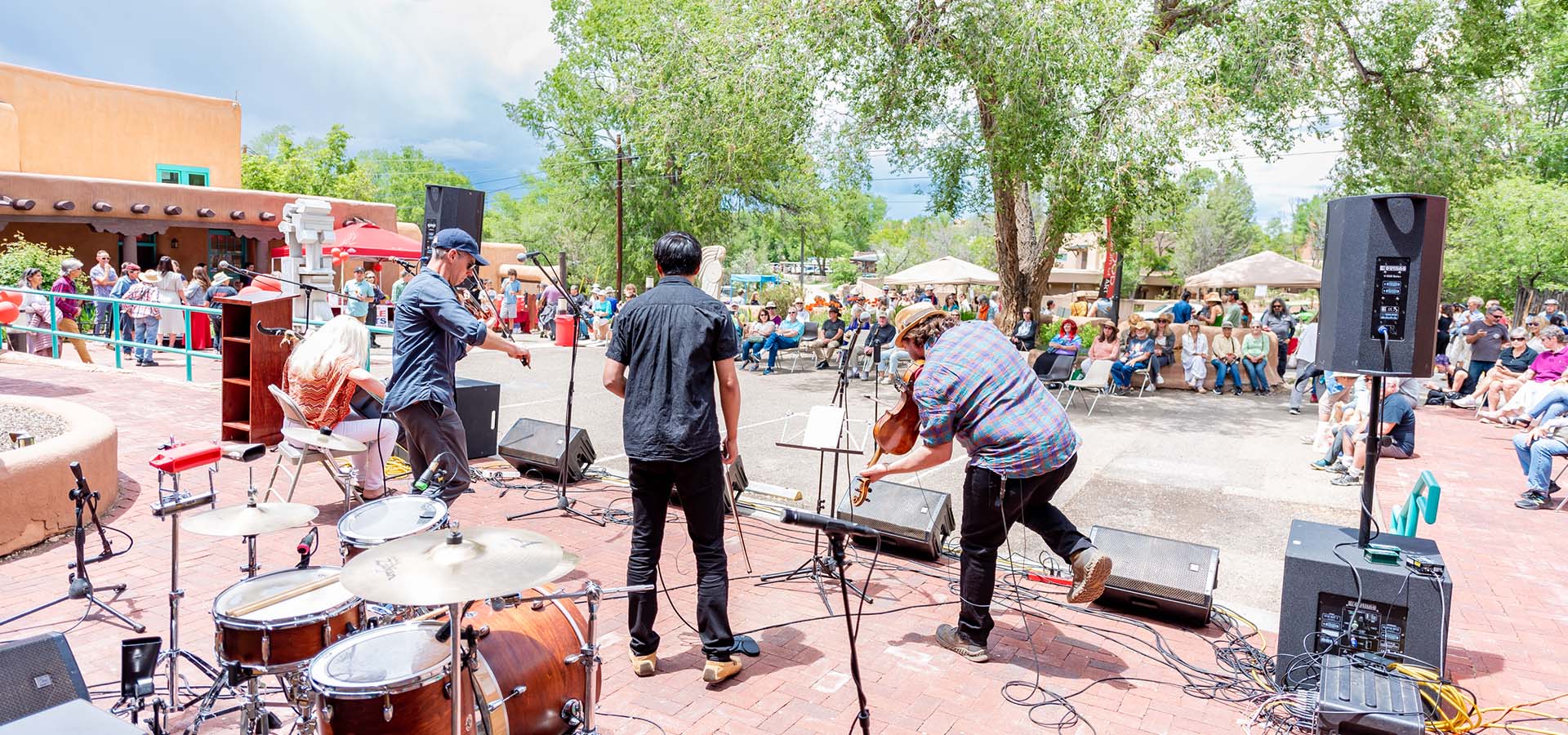 Ledoux Street Block Party - Harwood Museum of Art
